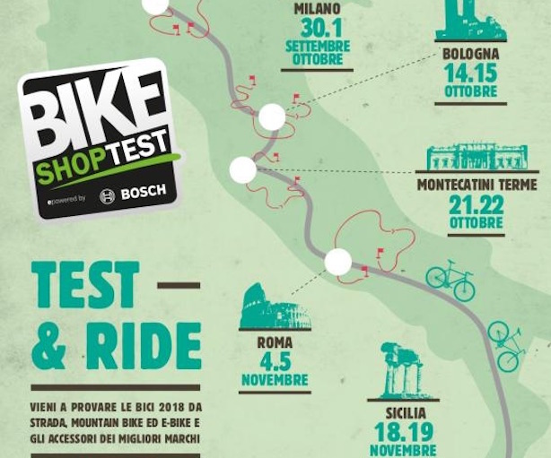 IMPENNATA PER BIKE SHOP TEST: nel 2017, in tutta Italia ...