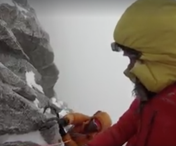 LUKA LINDIC E INES PAPERT SALGONO LA NORD DELLE GRANDES JORASSES ...
