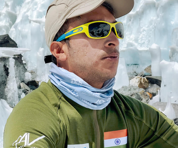 Everest 2021: Arjun Vajpai in discesa da C2 (6400 m ...