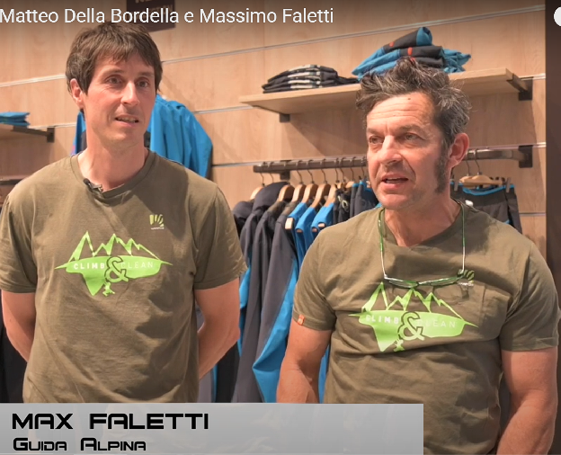 "Climb and Clean": intervista a Matteo Della Bordella e Massimo Faletti ...