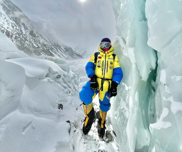 Grace Tseng in vetta al Broad Peak senza O2 supplementare ...
