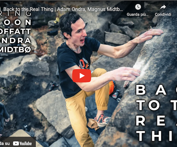 VIDEO. Back to the Real Thing | Adam Ondra, Magnus Midtbø, Jerry ...