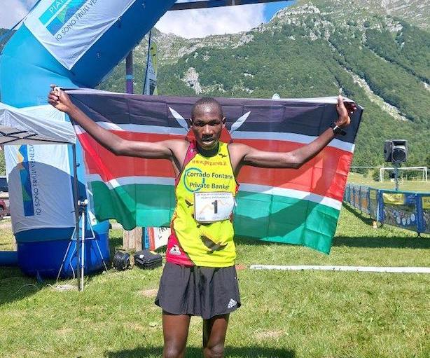 10 miglia Aviano-Piancavallo 2023 ad Abraham Ekwam ...