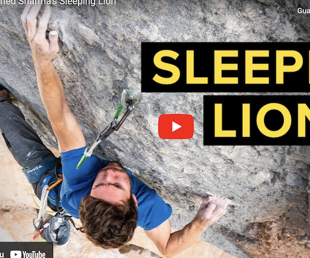 VIDEO. Stefano Ghisolfi alle prese con 'Sleeping Lion' (9b+) di Chris Sharma ...