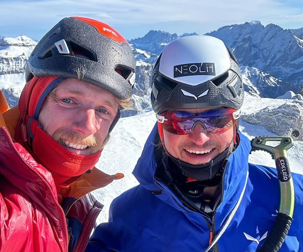 Dolomiti: Simon Gietl e Martin Feistl aprono "Aura" sulla parete nord ...