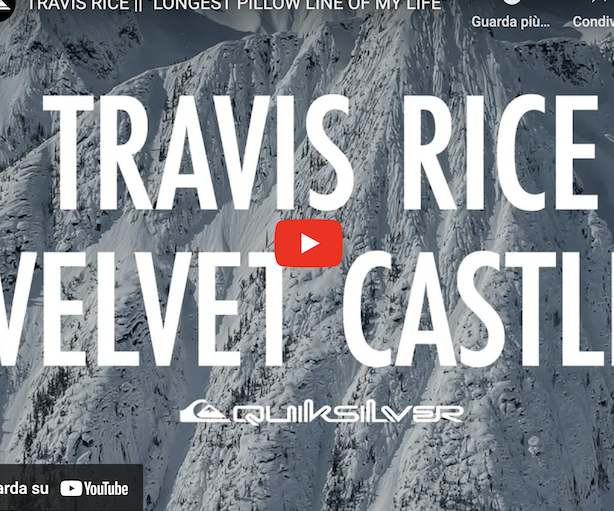VIDEO. Travis Rice | "Longest Pillow Line of My Life ...